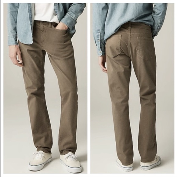 J. Crew | Pants | J Crew 484 Slim Fit Garment Dyed Five Pocket Pants ...
